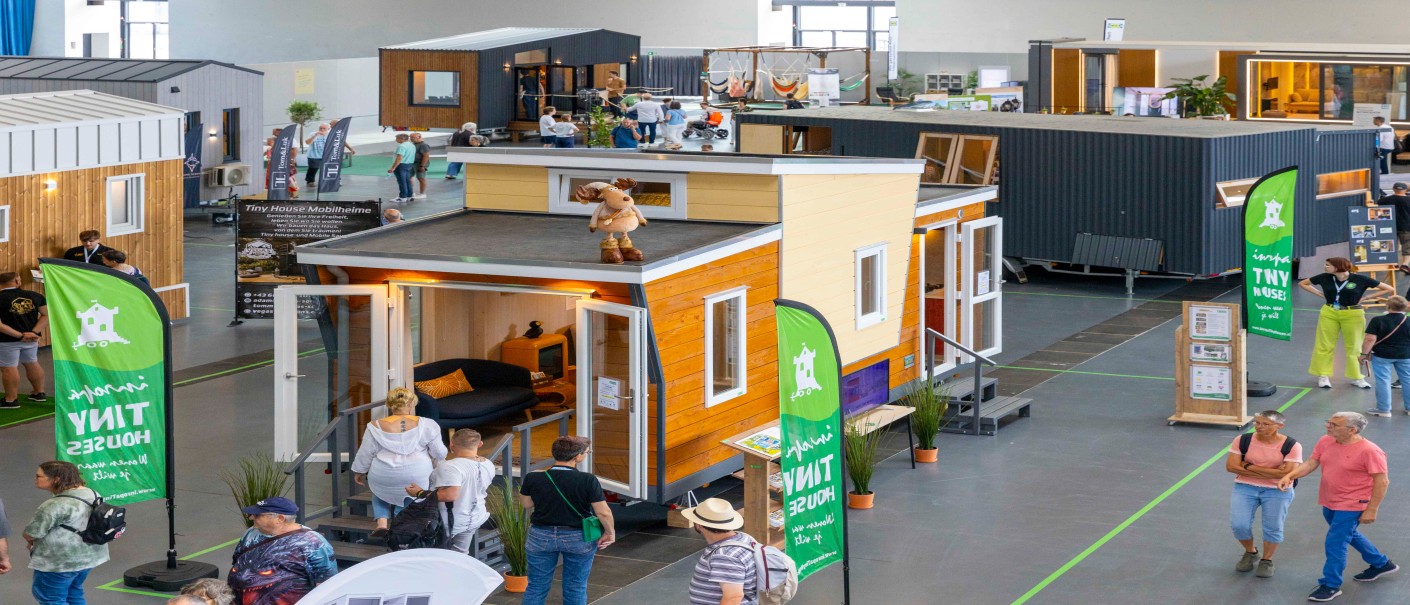 NEW HOUSING 27.06. - 29.06.2025 | Messe Karlsruhe | Startseite | New Housing - Tiny House Festival